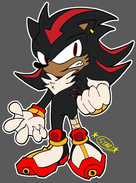Sonic redesigns #2 “Shadow” - ibisPaint