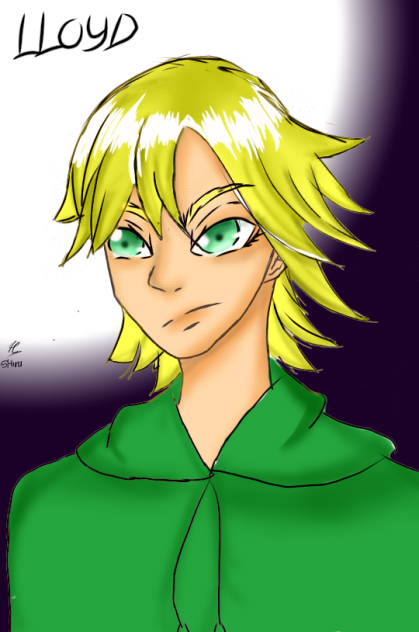 Fanart Lloyd ninjago - ibisPaint