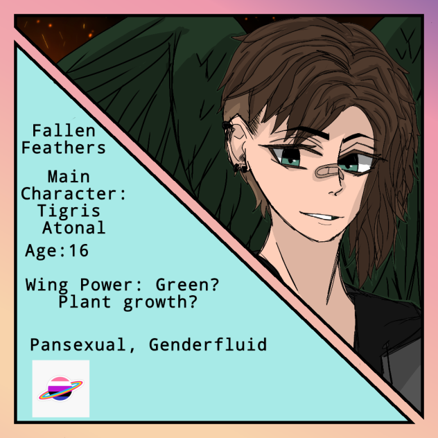 Manga Fallen Feathers - ibisPaint