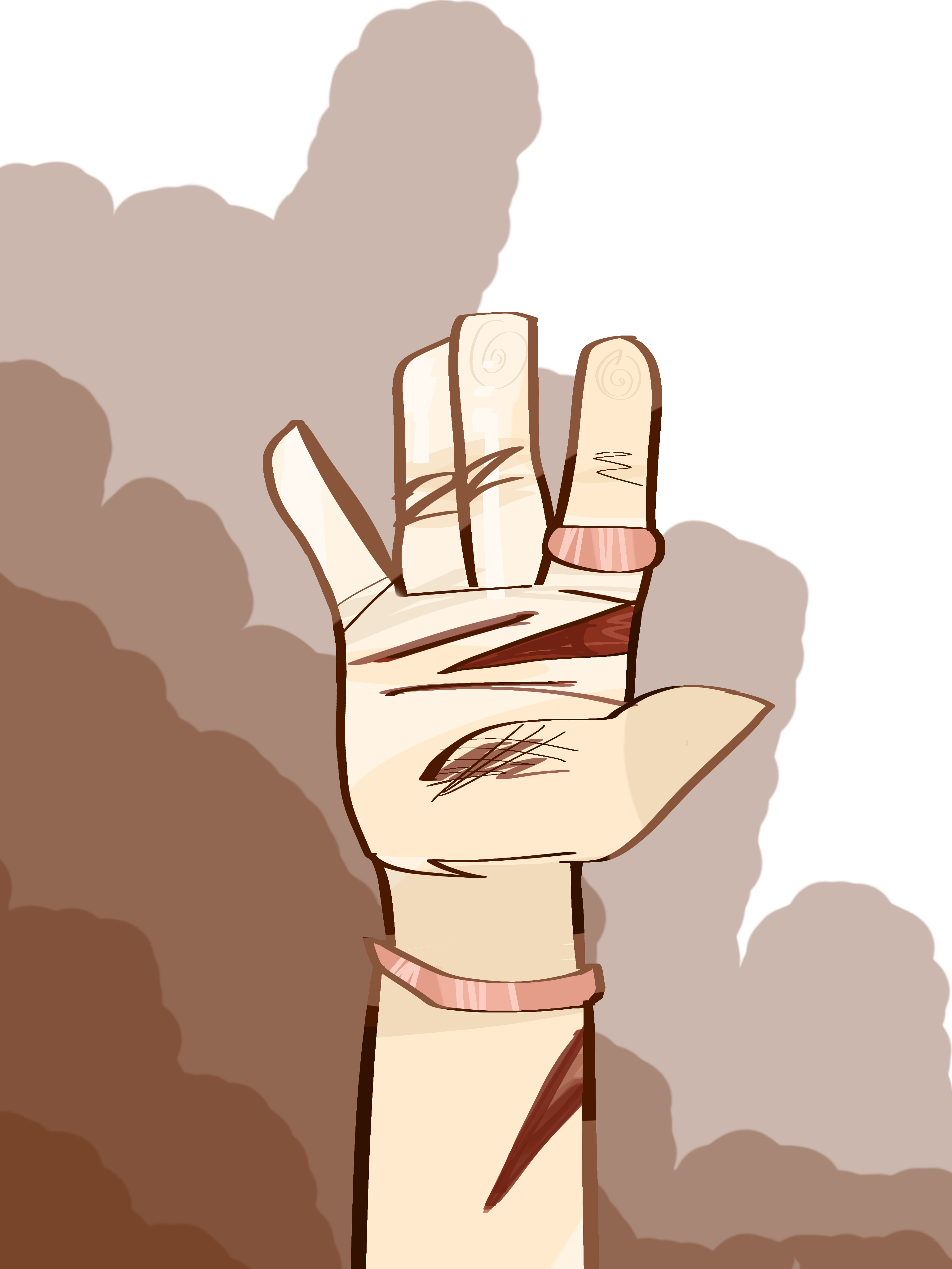 forest scars - ibisPaint