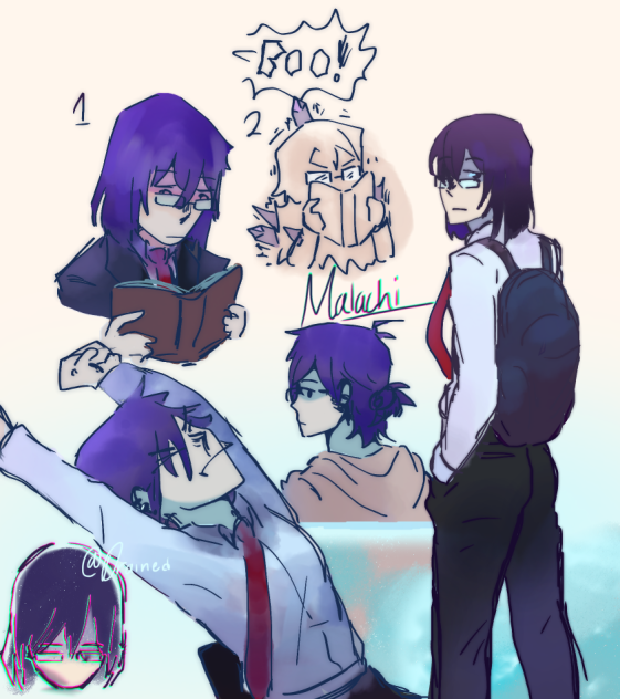 Character clutter - ibisPaint