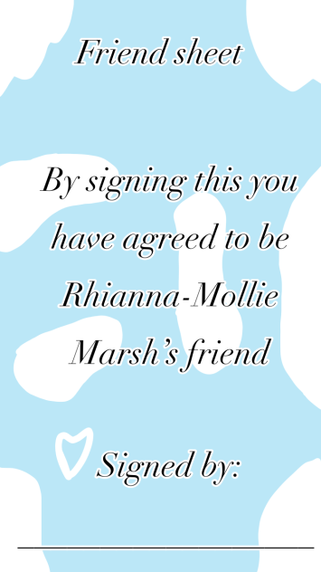 Friend sheet ^W^ - ibisPaint