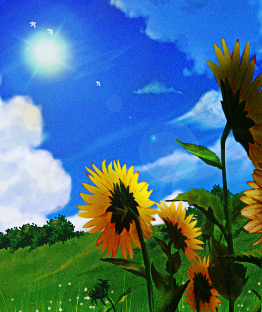 In summer - ibisPaint