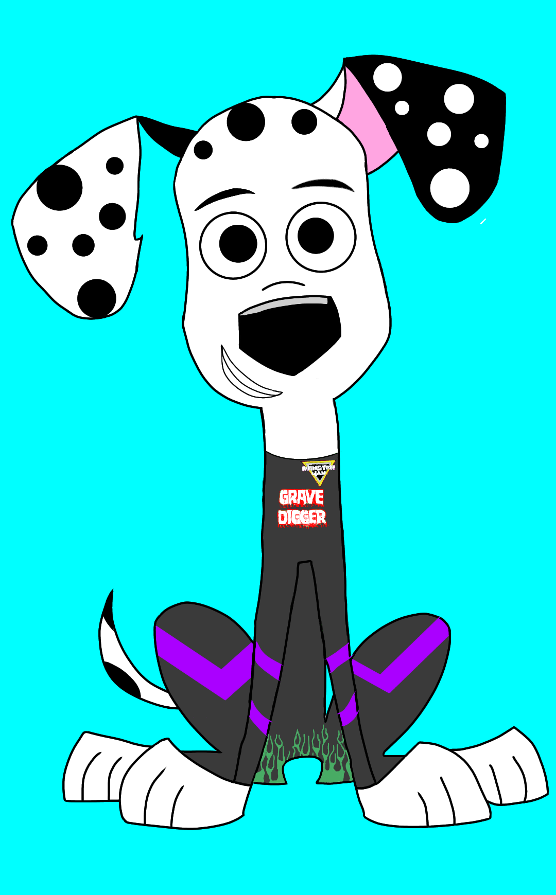 Robert Anthony Dalmatian oc - ibisPaint