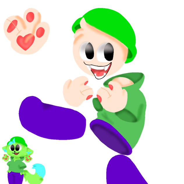 bandu and furry bandu (fanart fnf mod) - ibisPaint