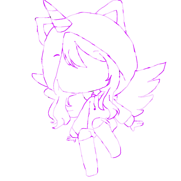 purple neon cadence - ibisPaint