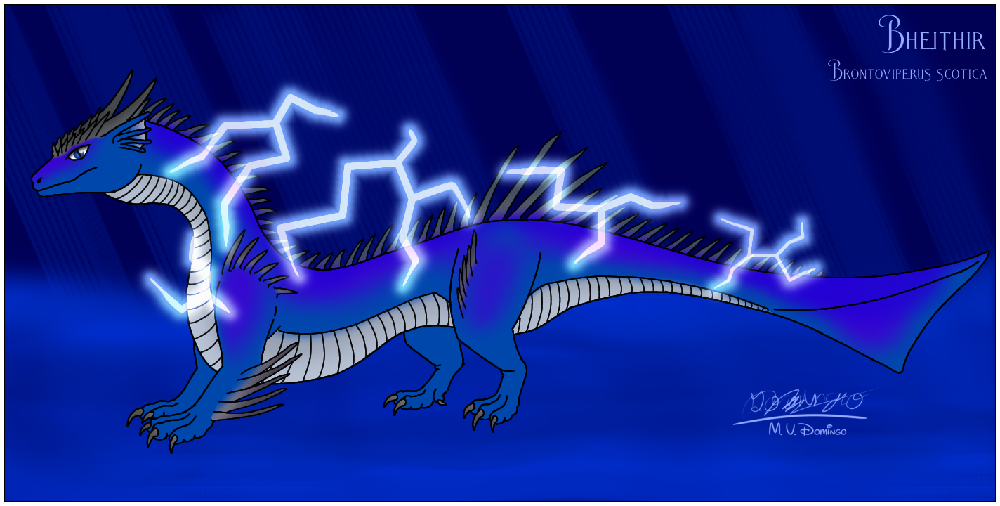 Beithir card - ibisPaint