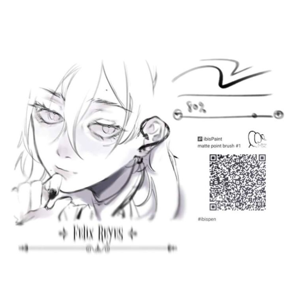 matte point brush #1 - ibisPaint