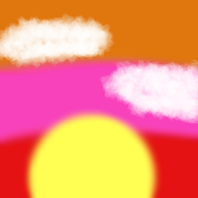 Evening Sunset - ibisPaint