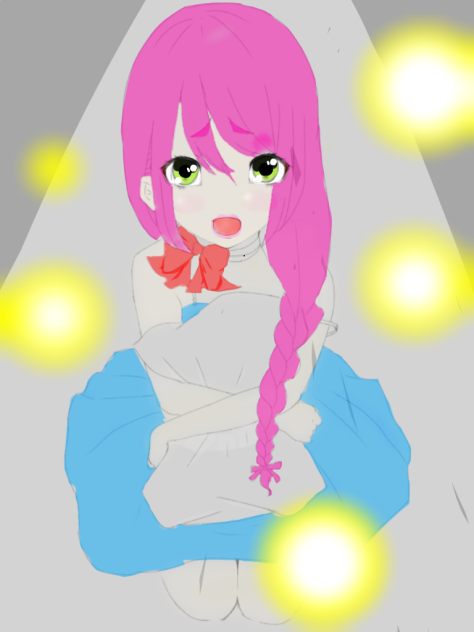 Trapped anime girl. - ibisPaint