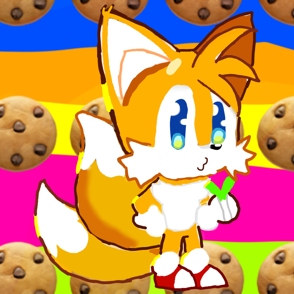 🍪💛Cookie Run Tails💛🍪 mix with onion - ibisPaint