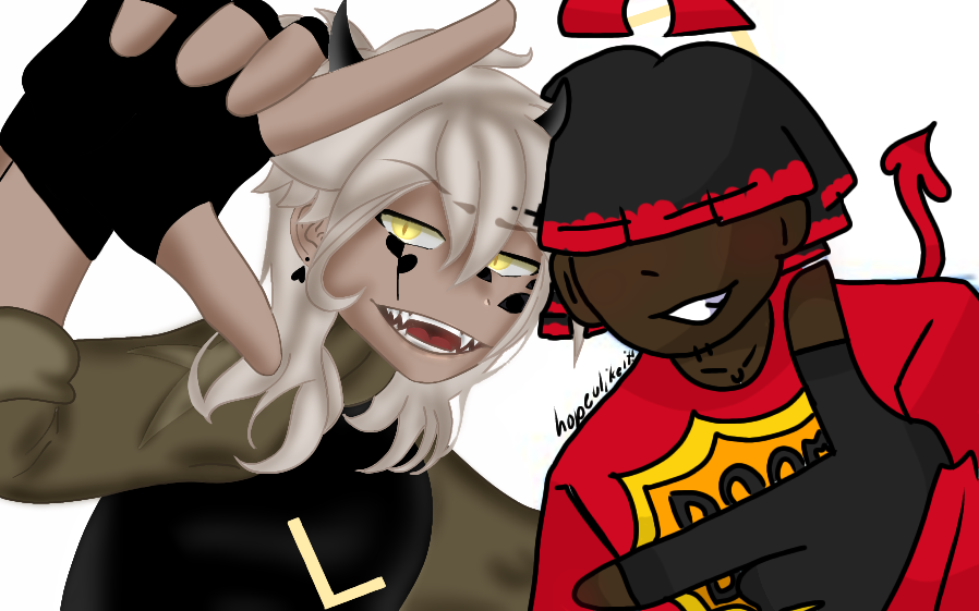 selfie collab with Alex! - ibisPaint