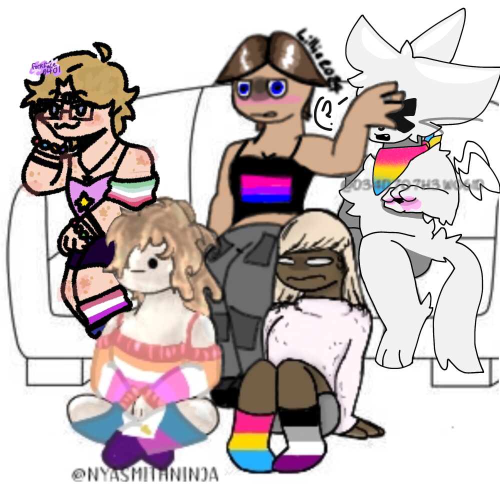 Awkward Scene Pride Collab! - ibisPaint