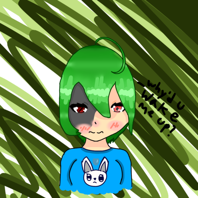 Mika .... in pj’s - ibisPaint