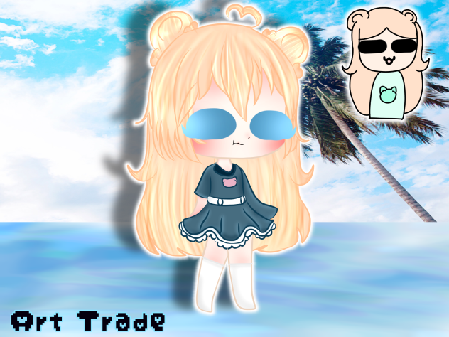 Art trade for derpy - ibisPaint