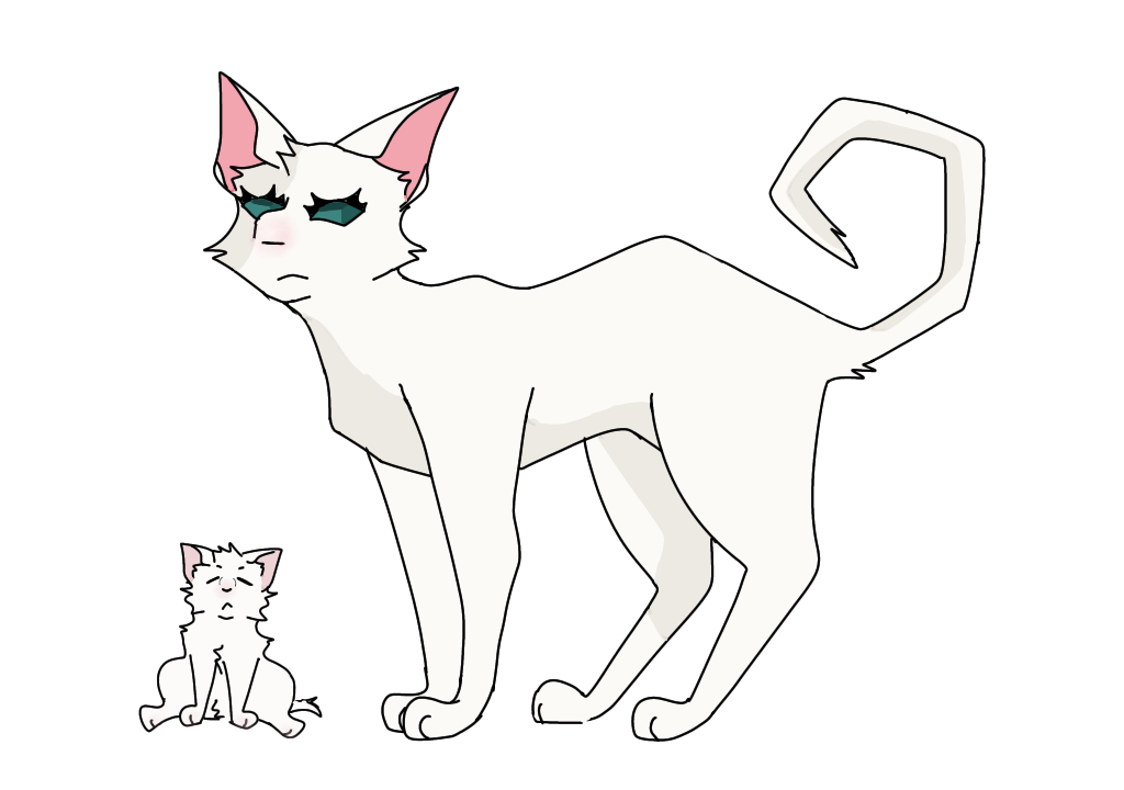 Cedar and her daughter Pale - ibisPaint