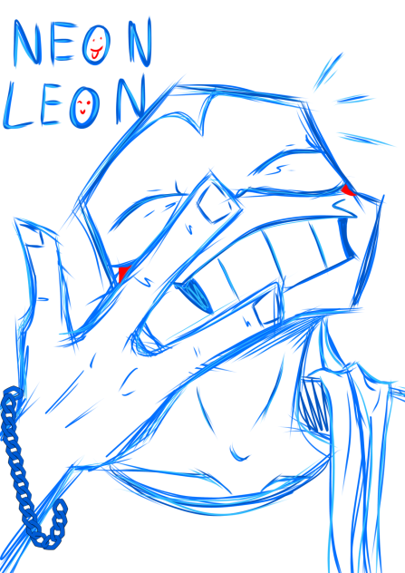 Neon Leon - ibisPaint