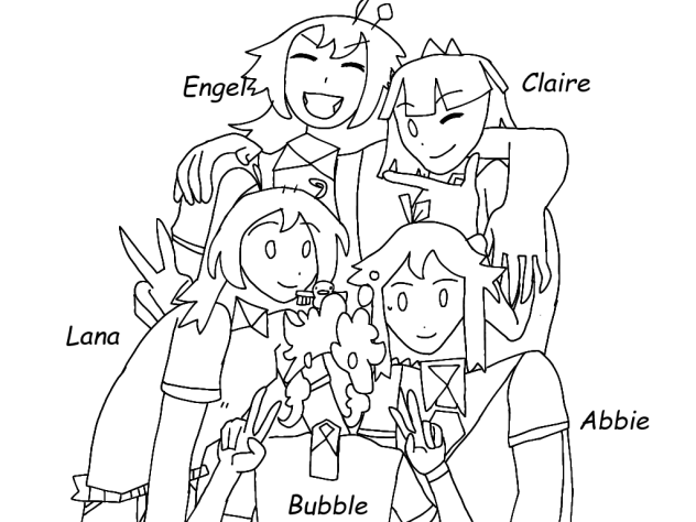 The group picture - ibisPaint