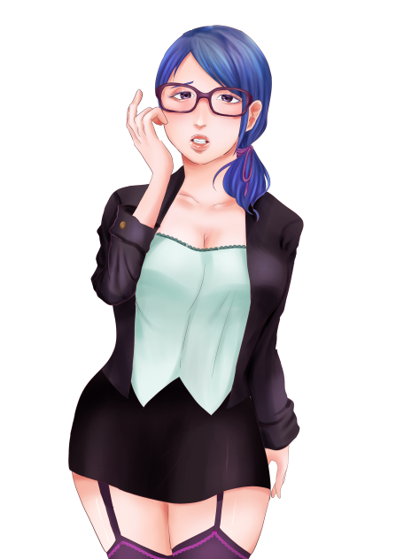 隠れむっつりムチムチOL - ibisPaint