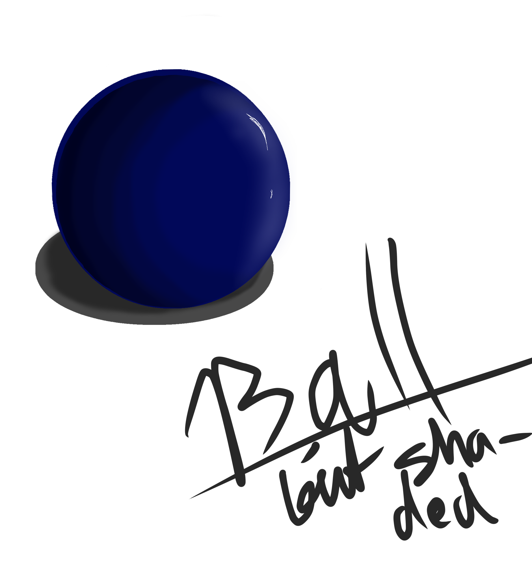 Shaded ball - ibisPaint