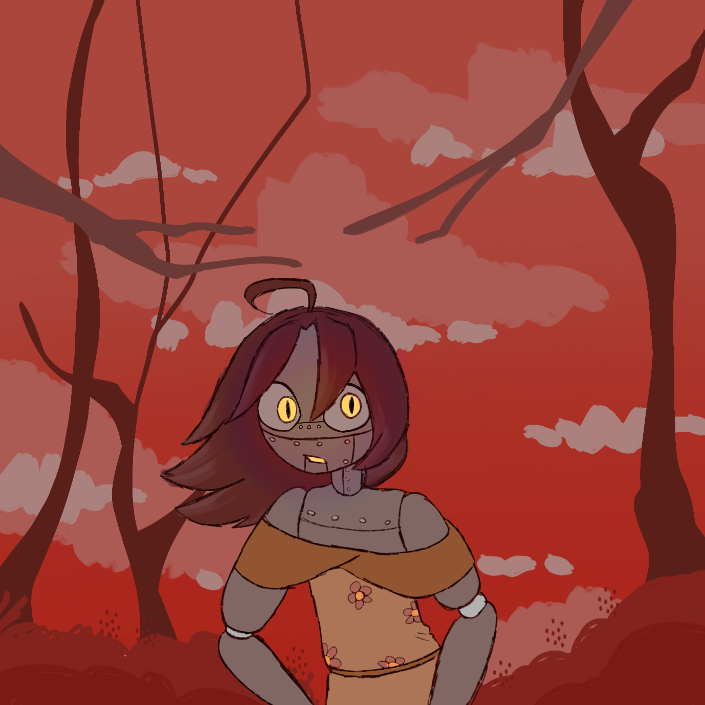 Robot girl 🤖 - ibisPaint