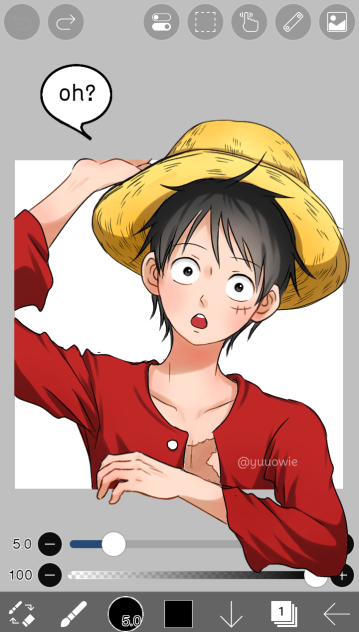 Luffy♡ - ibisPaint