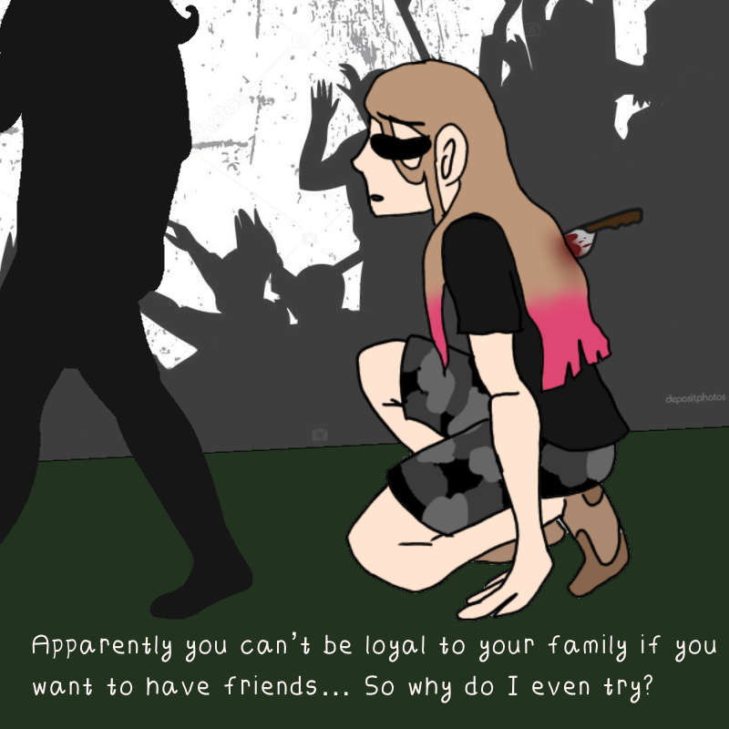 Friends or family is the question - ibisPaint