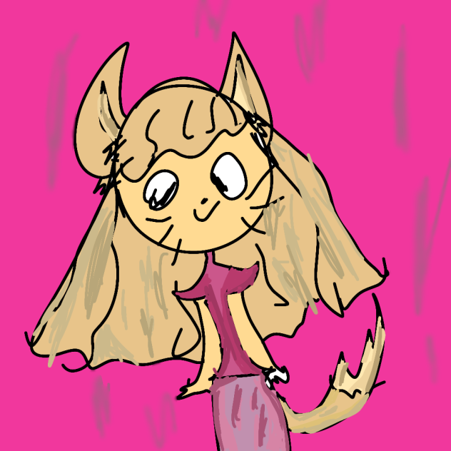 cute cat girl - ibisPaint