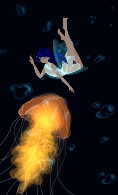 Deep down the sea - ibisPaint