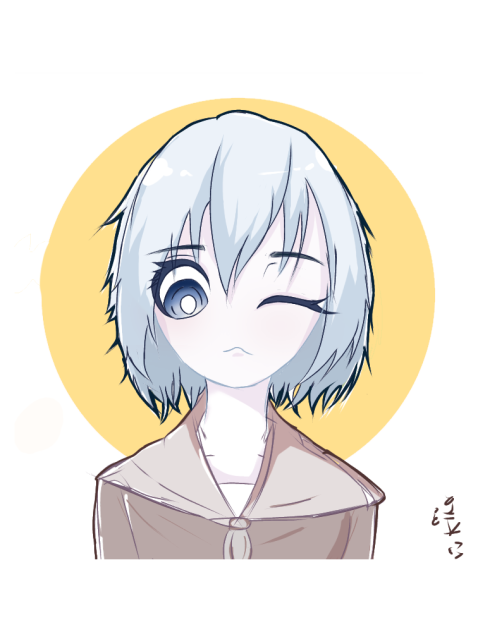 Simple anime style Drawing - ibisPaint