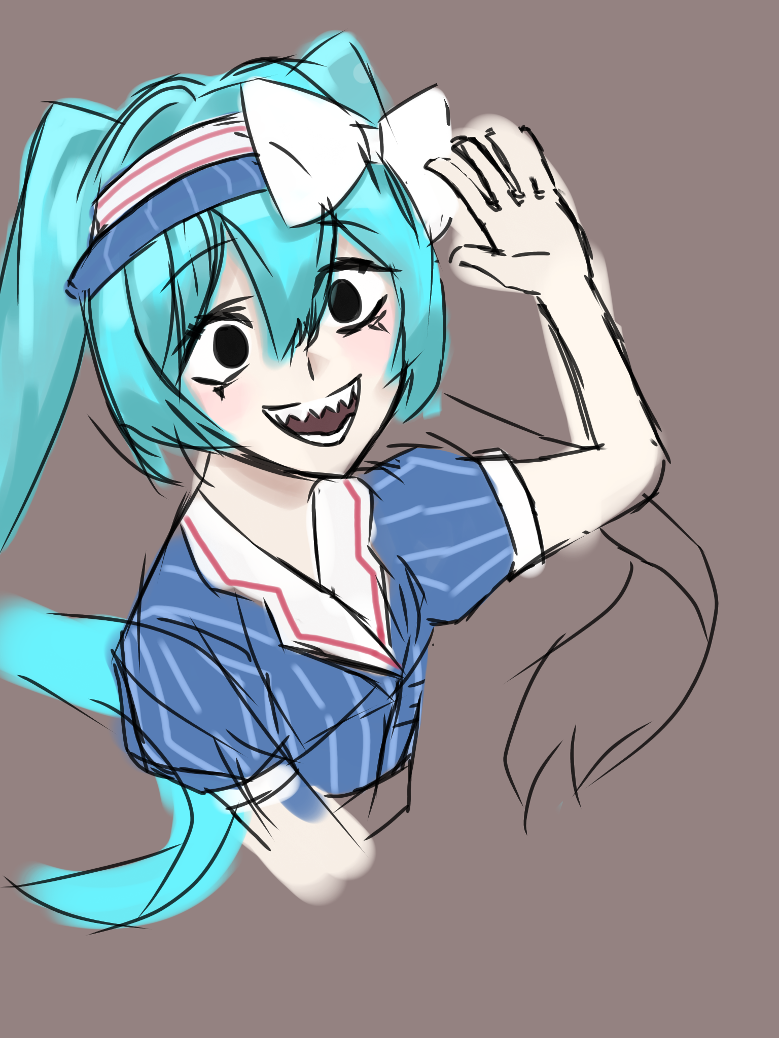 Mesmerizer Miku wip - ibisPaint