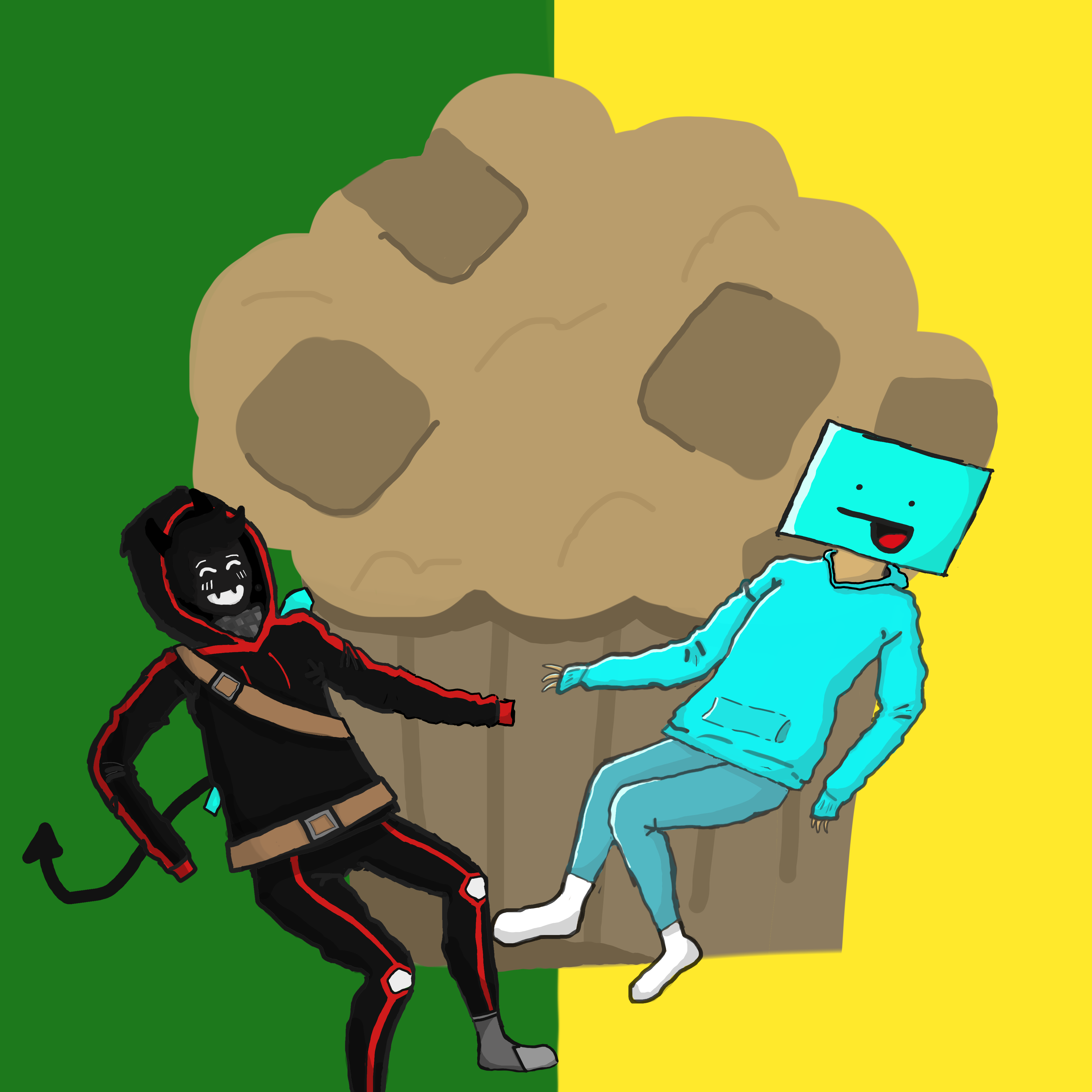 BBH and Skeppy fanart - ibisPaint