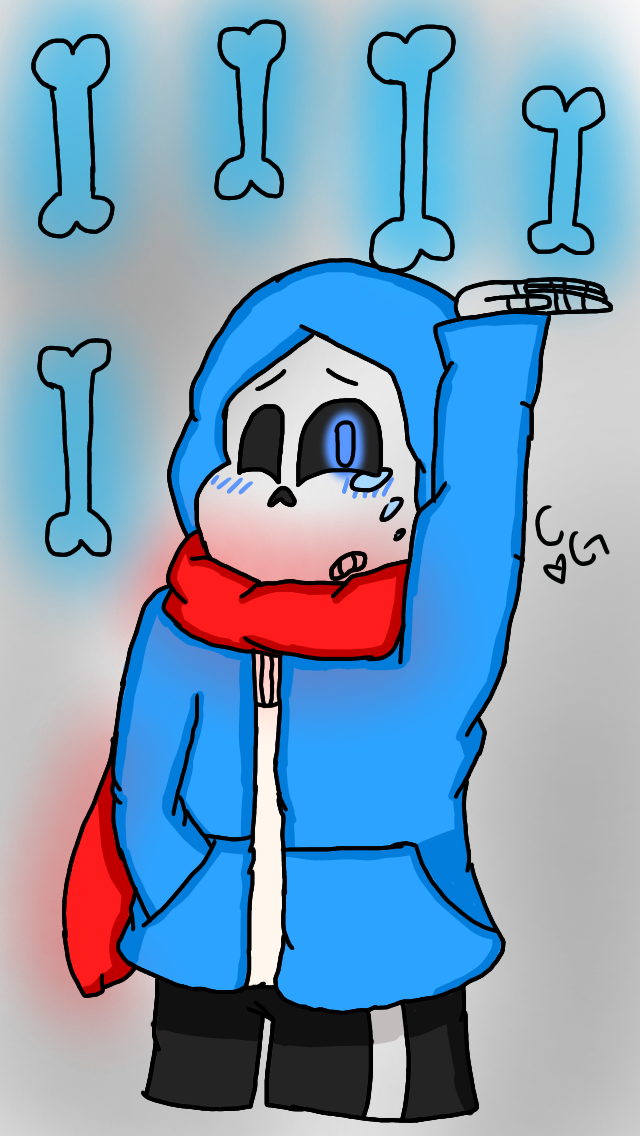 Genocide Sans Speedpaint - ibisPaint