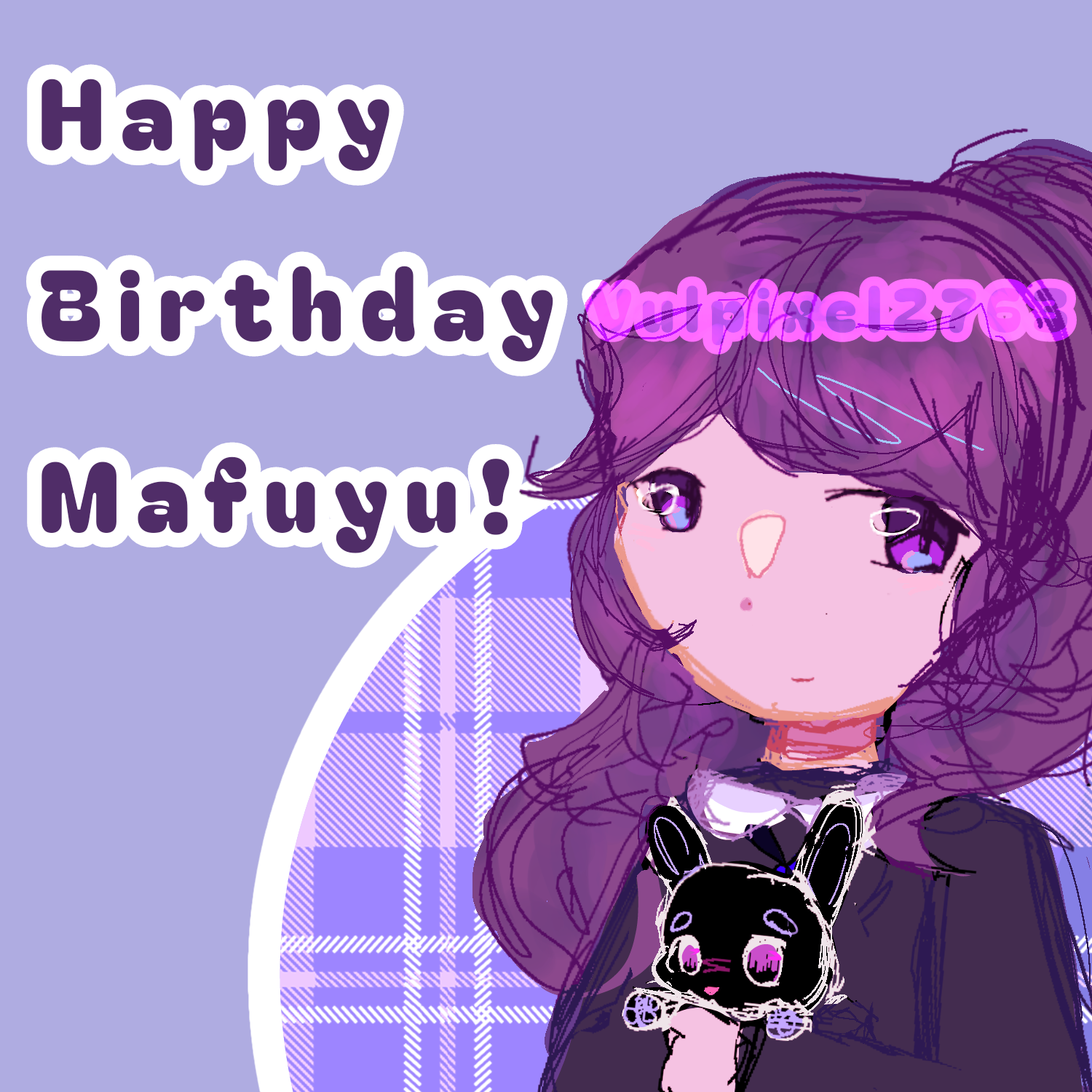 Happy Birthday Mafuyu!! (pjsk) - ibisPaint