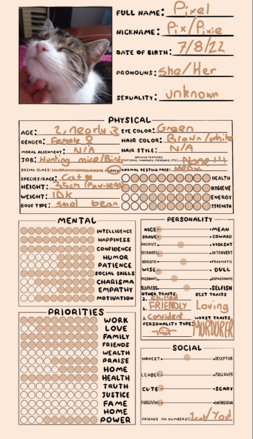 PIXEL OC SHEET YAYAYAYYA - ibisPaint