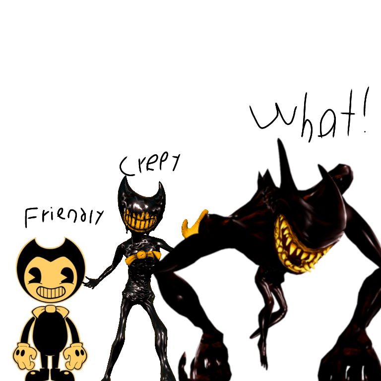 Evolution Of Bendy - ibisPaint