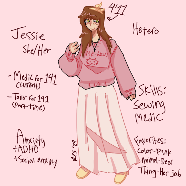 Jessie ref - ibisPaint
