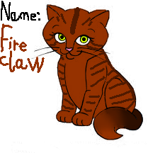 Fire claw young warrior cat - ibisPaint