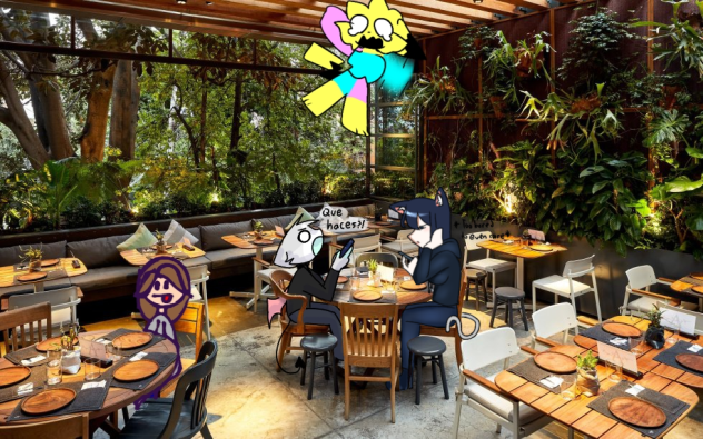 Restaurant collab - ibisPaint