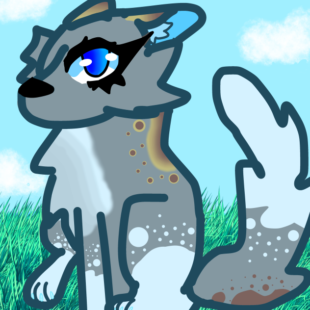 Blue heeler wolfie 🔹🐺 - ibisPaint