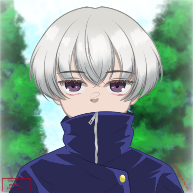 Inumaki from Jujutsu Kaisen - ibisPaint