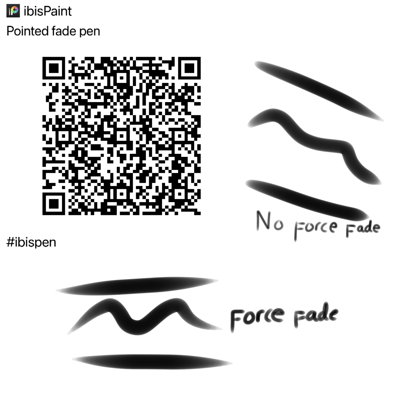 Pointed fade pen - ibisPaint