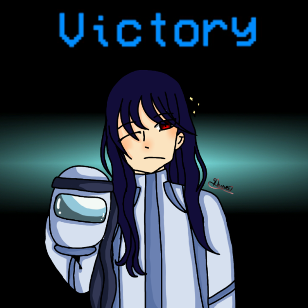 speedpaint my oc in among us - ibisPaint