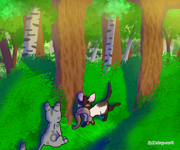 Evening hunts catch - ibisPaint