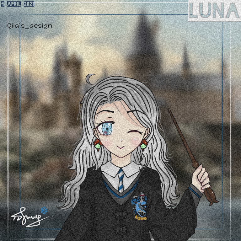 luna lovegood - ibisPaint