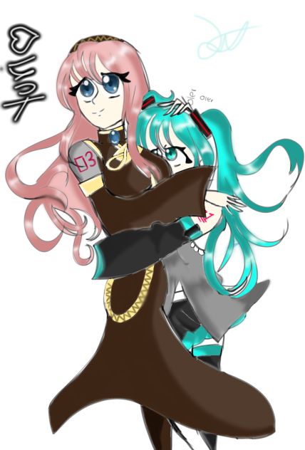 miku y luka vocaloid♡ - ibisPaint