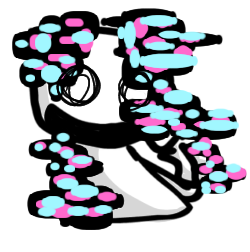 Glitched slash Corrupted BOB left - ibisPaint