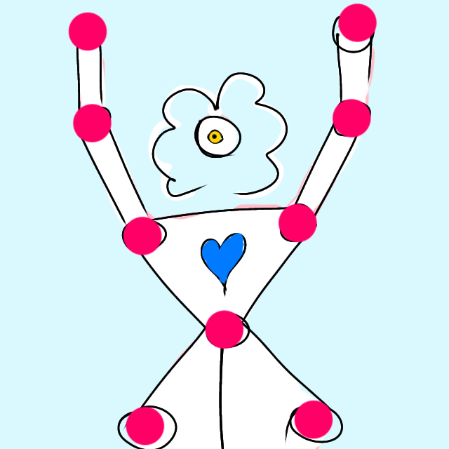 Roy or Mama doing the Hot To Go dance - ibisPaint