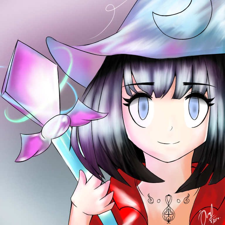 violet cyan - ibisPaint