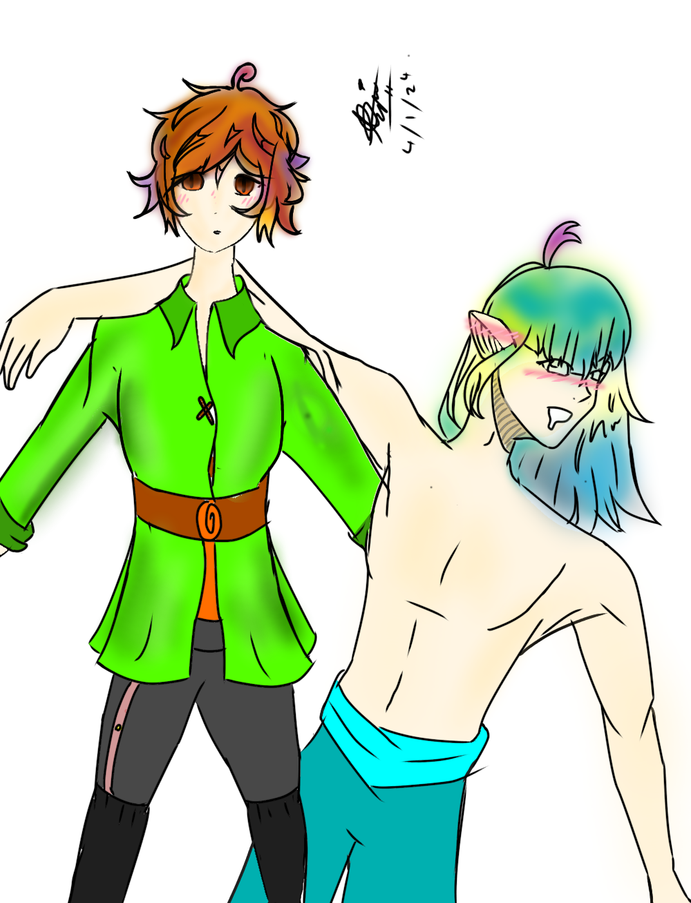 Elfen Hunger - ibisPaint